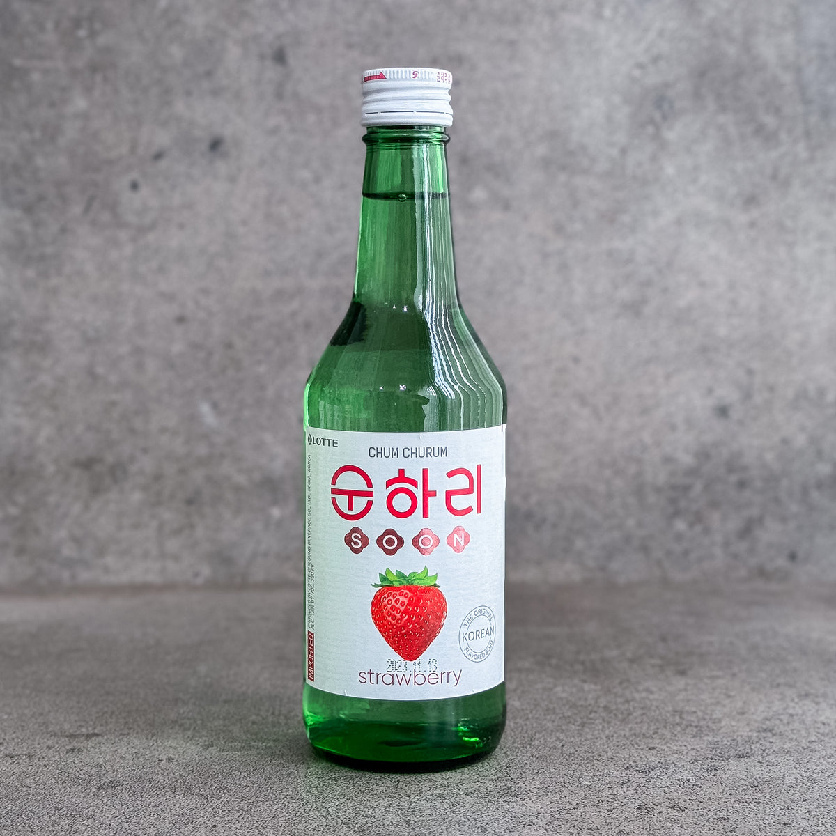 Soonhari Korean Flavoured Soju 처음처럼 순하리 과일 소주 360ml Seoul Recipe Hk