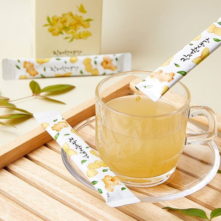 Ginger Extract Sticks Gift Set 생강청 스틱 선물세트 (480g, 30 Sticks) – Seoul ...