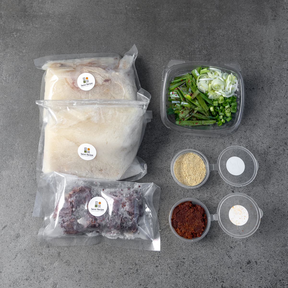 [Seoul Recipe] Korean Sausage Soondae Soup Meal Kit 순대국 밀키트 (2ppl ...