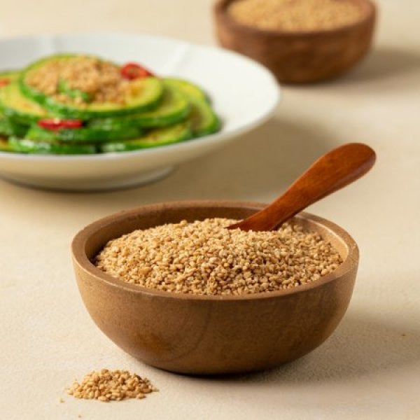 Roasted Sesame Seeds (Fine) 최순희 전통명장이 만든 깨소금 (180g) – Seoul Recipe HK