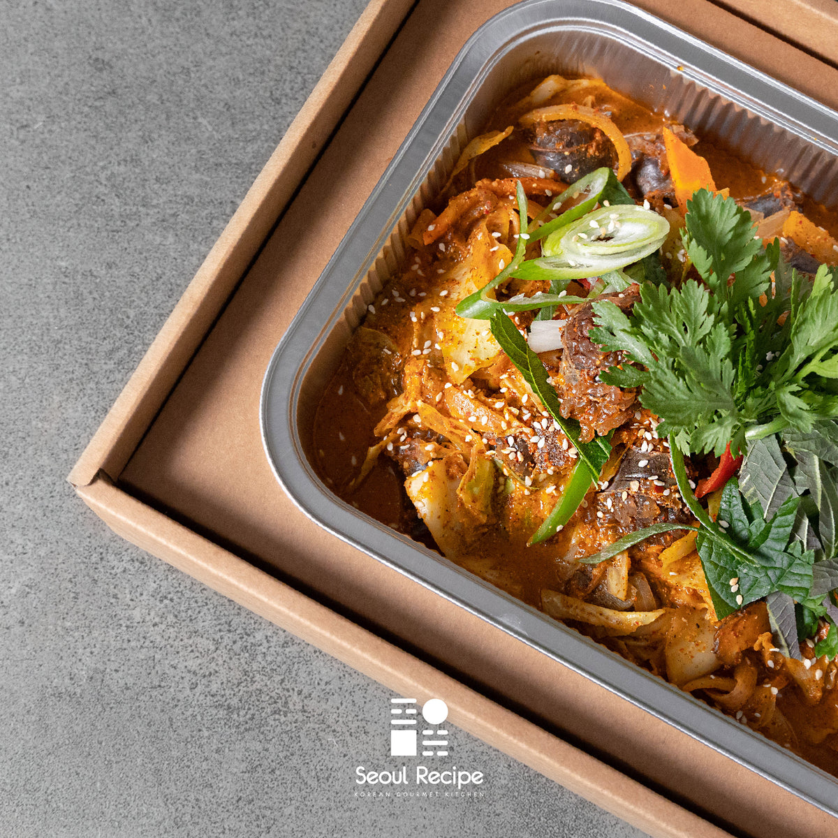 [Seoul Recipe] Spicy Stir Fried Korean Sausage Soondae (Meal Kit / Coo ...